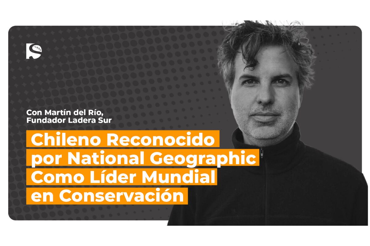 Martín del Río de Ladera Sur recibe premio de National Geographic
