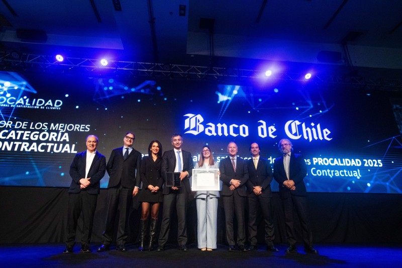 Banco de Chile obtiene por tercer año consecutivo el Premio Nacional de ...